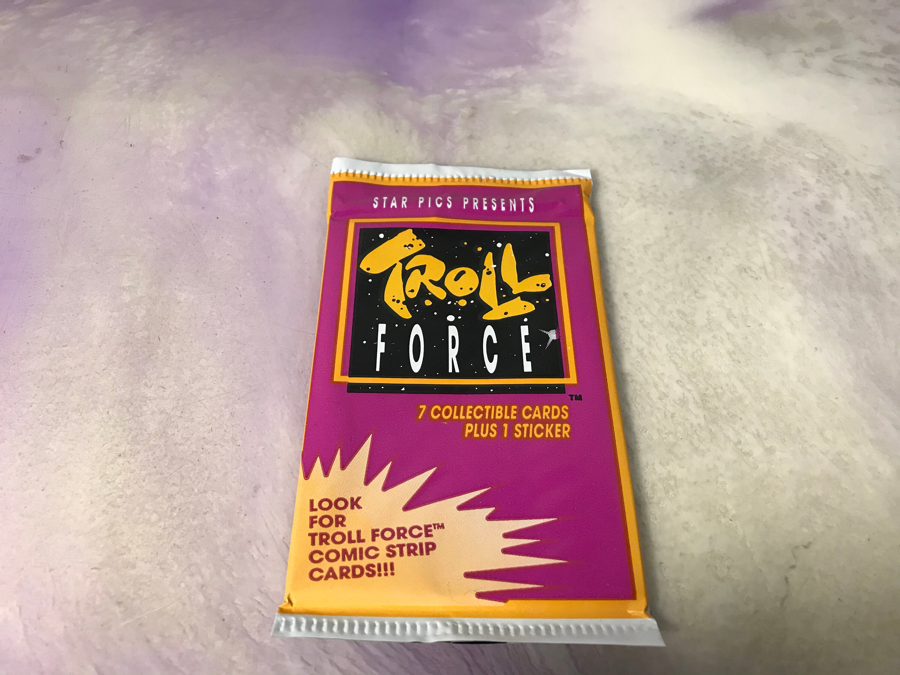 Vintage 1990's Troll Force Cartoon TV Show 1992 Trading - Etsy