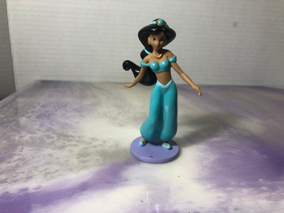 Vintage Disney Princess Jasmine Figure PVC Cake Topper Rare Vintage Toy ...