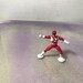 Vintage Red Power Ranger MMPR Mighty Morphing Power Rangers Mini Figure ...