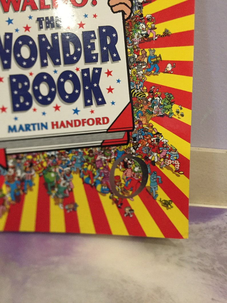 Where's Waldo Vintage the Wonder Book by Martin Handford (1992 ...