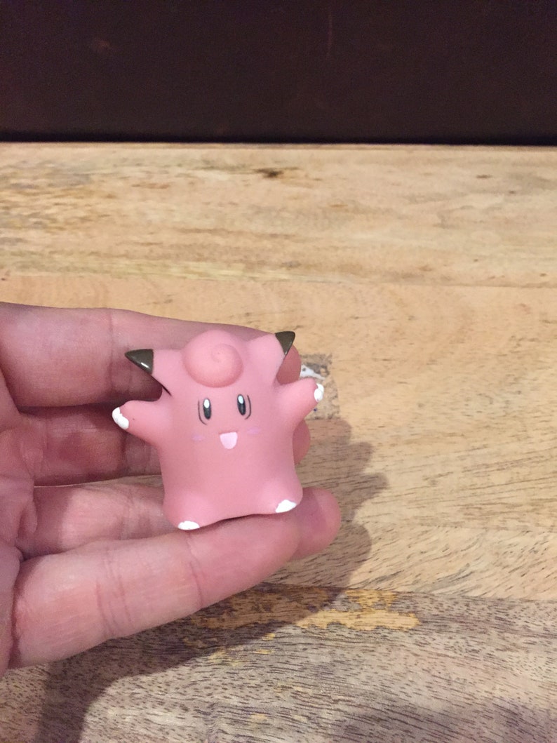 Vintage Pokemon CLEFABLE Rolling Figure Assorted Rare - Etsy
