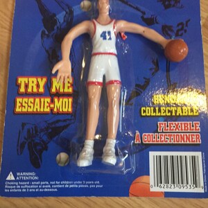 Vintage Rare CTG Bendy Sports Basketball Player 41 Vintage Bendable ...