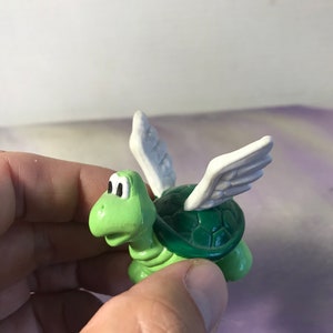 Vintage 1989 Super Mario Brothers Flying Turtle Action Figure Nintendo ...