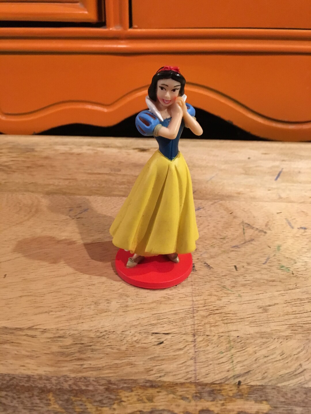 Vintage Disney SNOW WHITE Snow White Figure PVC Cake Topper Rare ...