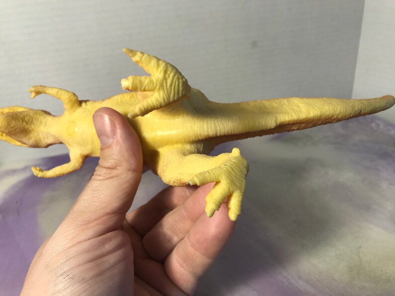 Vintage 90's Orange and Yellow T-rex Tyrannosaurus Rex - Etsy