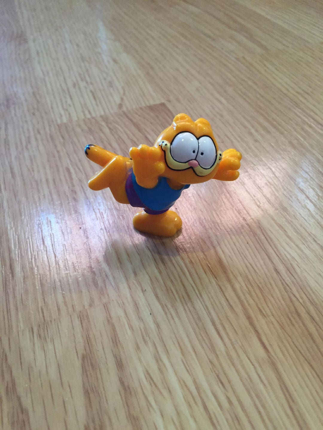 Vintage 1980's Garfield PVC Figure Scooter Figure Only Nostalgia ...