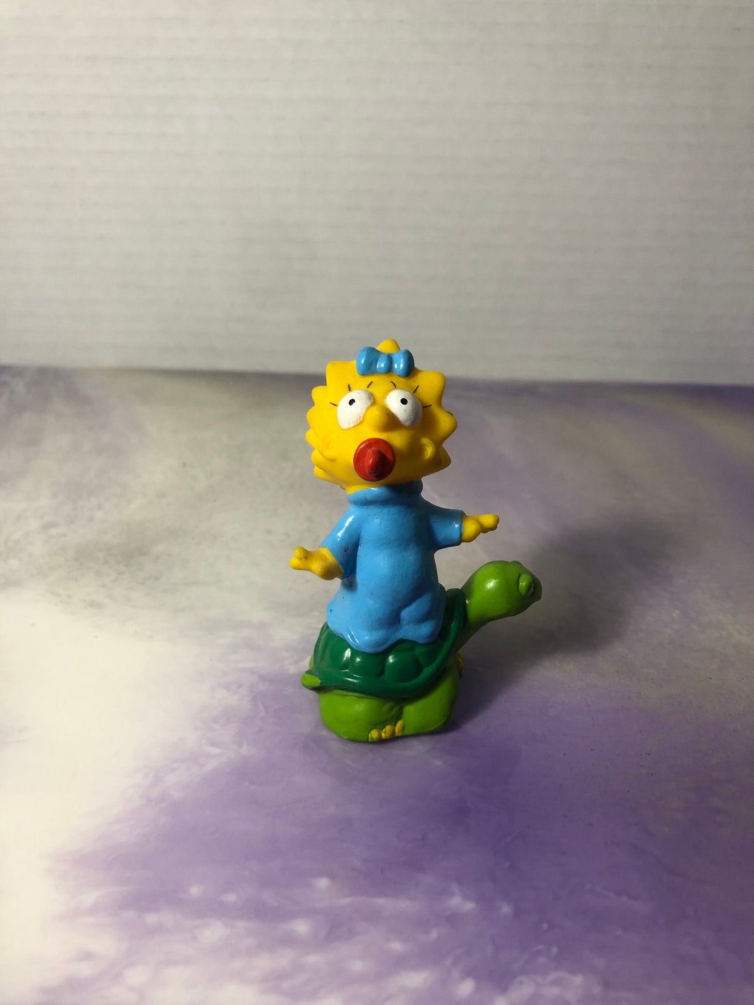 Vintage Simpsons Maggie on Turtle PVC Figure Cake Topper - Etsy