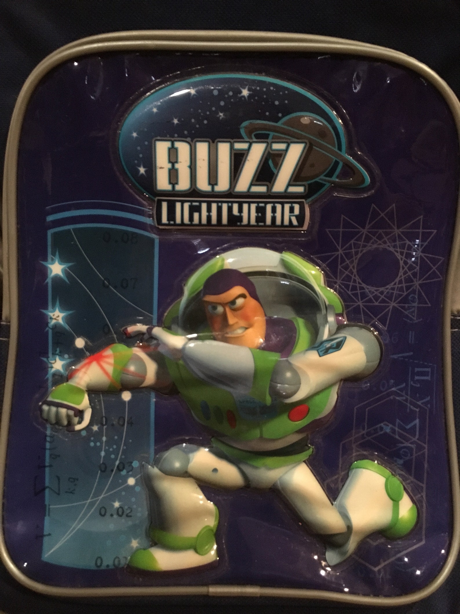 Vintage Disney Toy Story BUZZ LIGHTYEAR Backpack Suit Case - Etsy