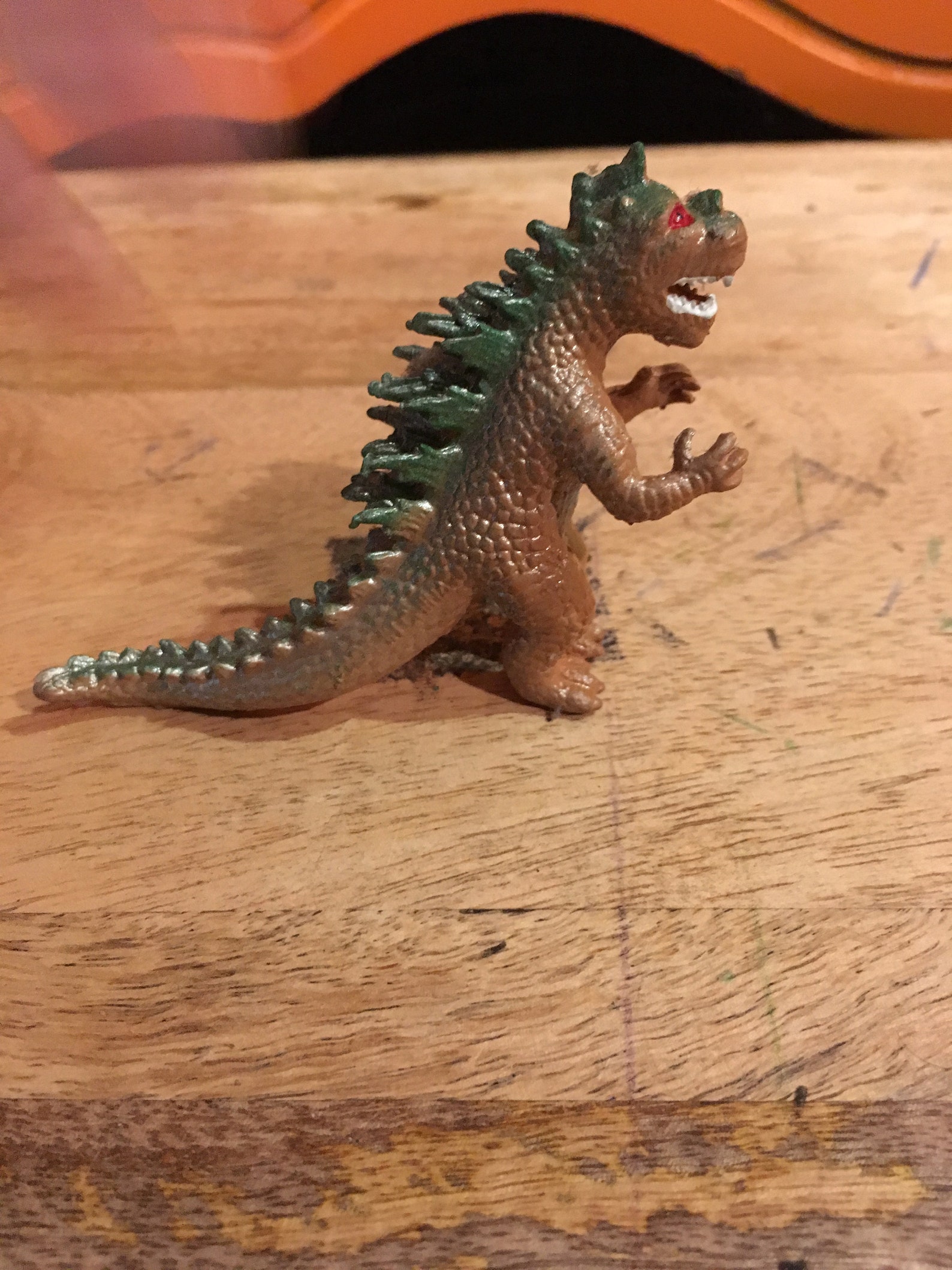 Vintage Godzilla PVC Cake Topper / Action Figure Green and | Etsy