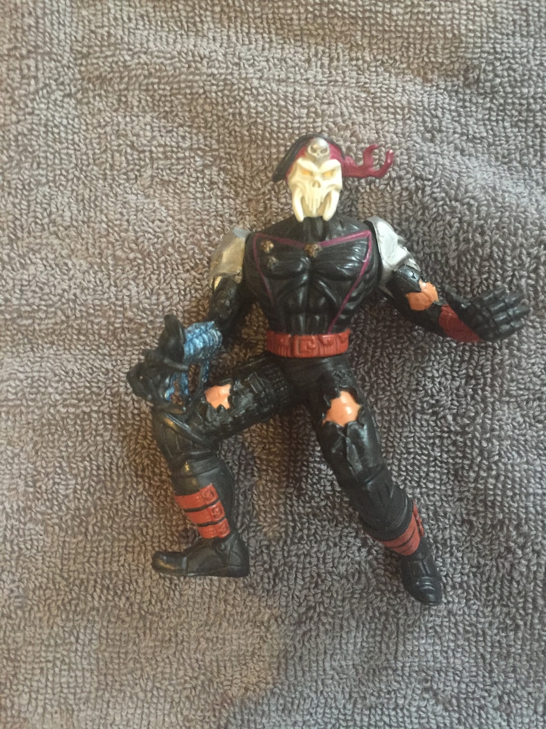 Figura de acción vintage GI Joe Extreme ~ 1996 Gi Joe Skar Iron Klaw ...