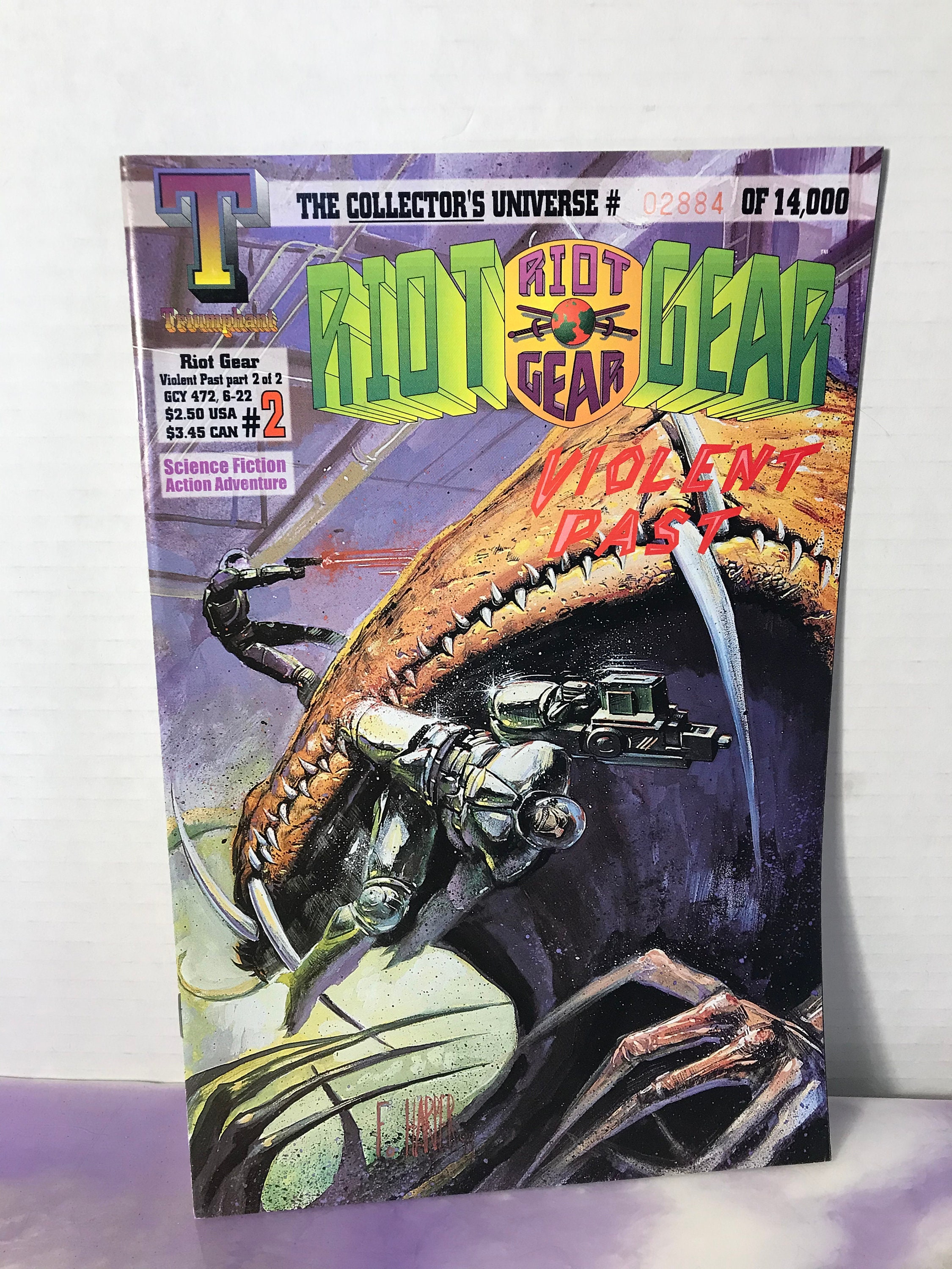 Triumphierende Comics RIOT GEAR 2 1990 Vintage seltene - Etsy.de