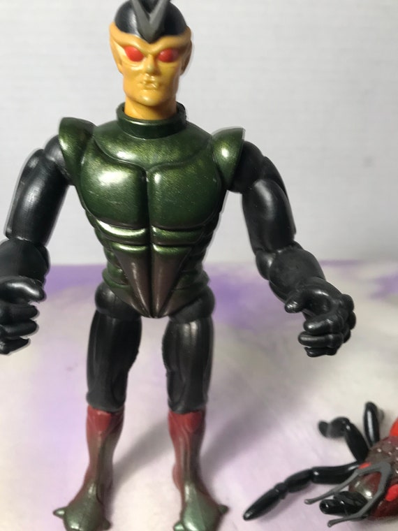 Action Figures Toys & Games Vintage Coleco Sectaurs Skito with Toxcid ...