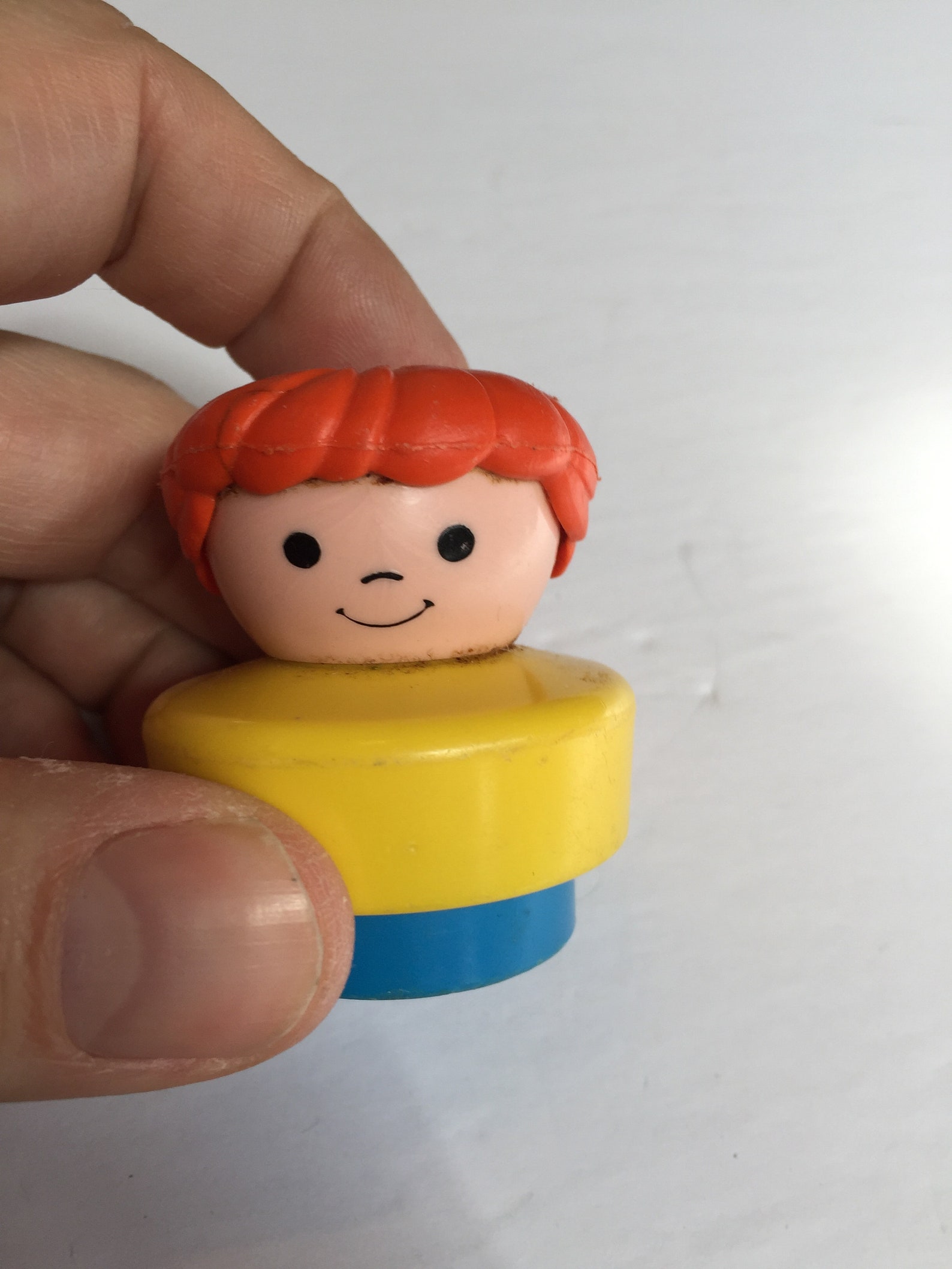 Vintage 1990s Fisher Price Little People Chubby Figure Boy | Etsy
