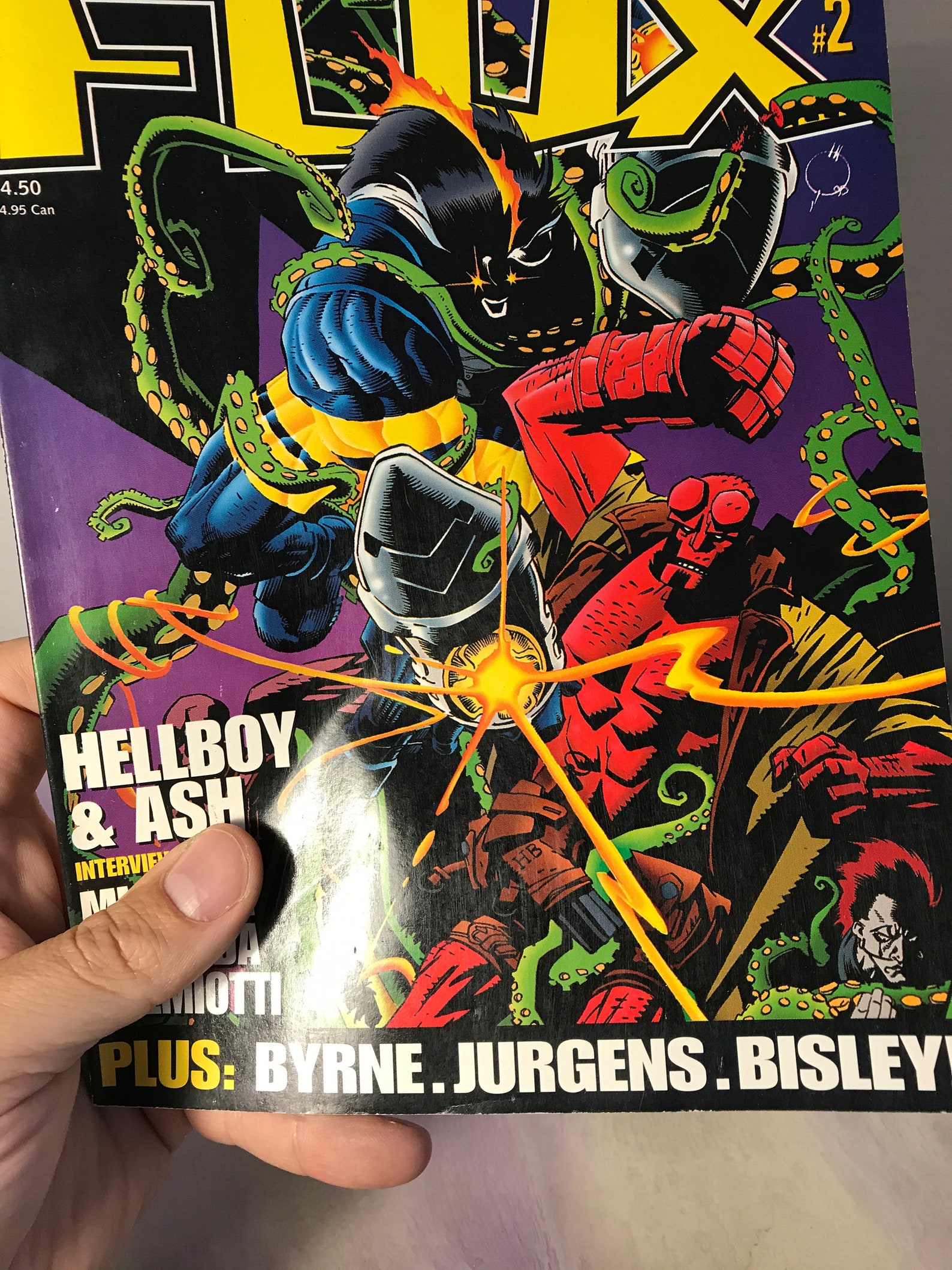 Vintage Rare Comic Book FLUX Magazine #2 1990's - Awesome Piece of ...