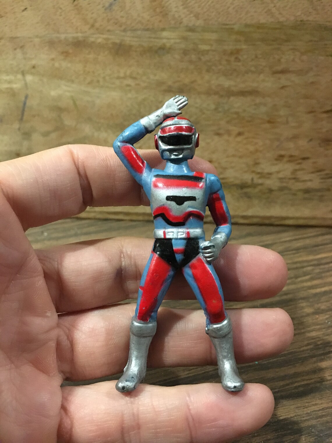 Vintage Ultra-man PVC Vinyl Figure BANDAI 80's 90's 3.5" Ultra-man VR ...