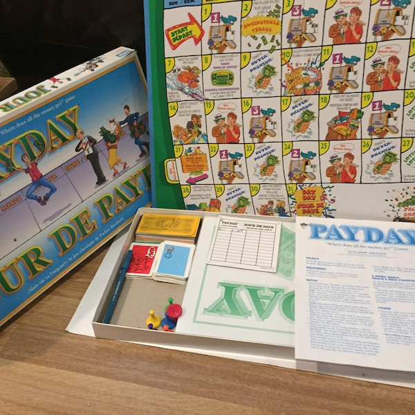 Payday the Board Game - Etsy