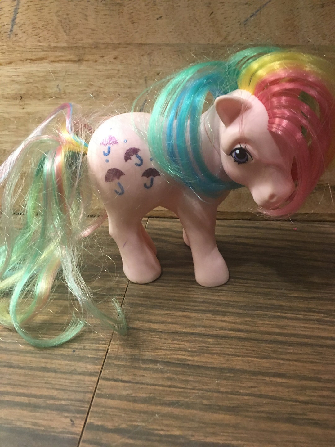 Rare Vintage MLP G-1 Hasbro My Little Pony PARASOL 1983 ~ Original ...