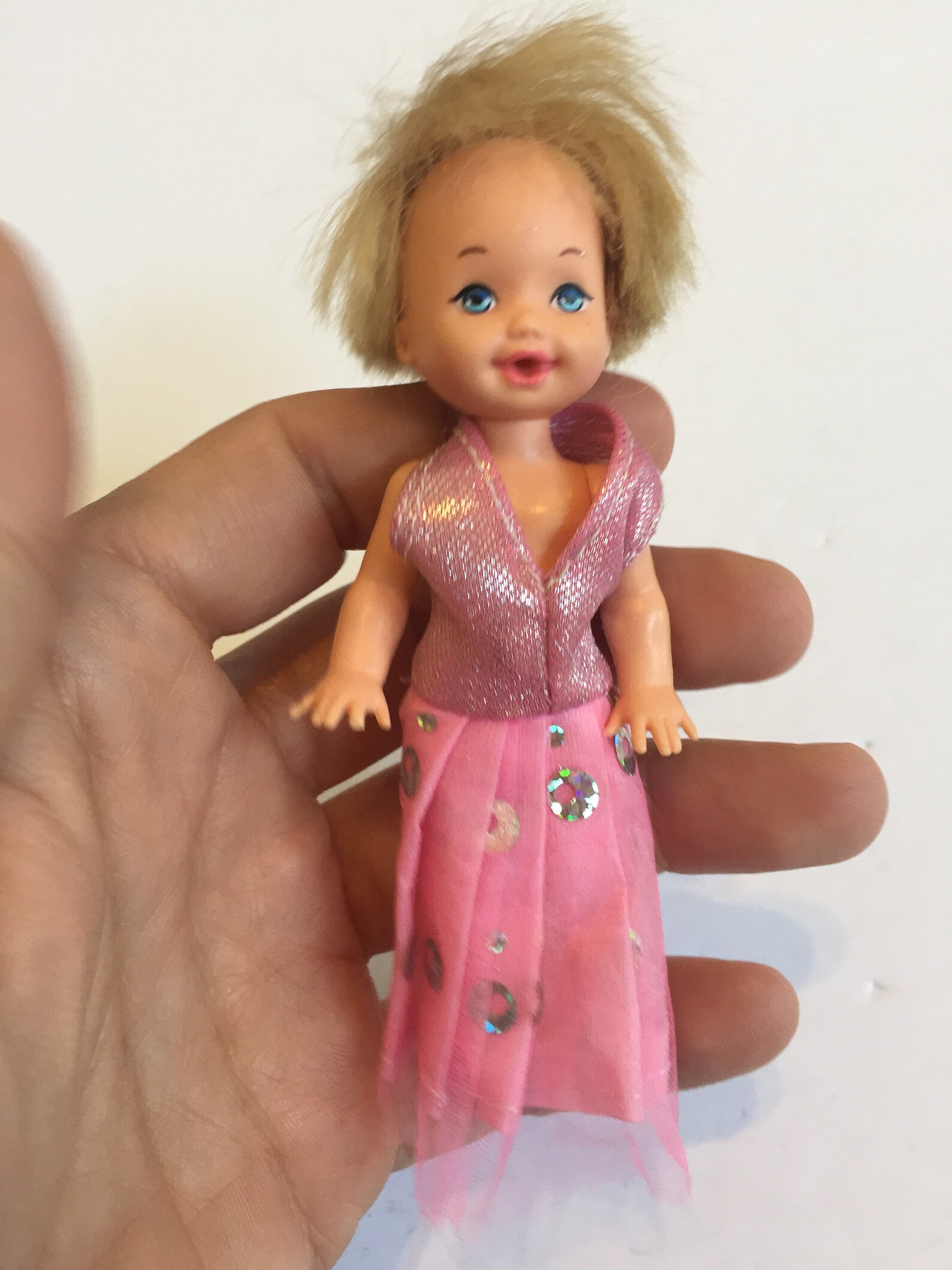 Vintage 90's Barbie Baby / Little Sister Pink Outfit - Etsy