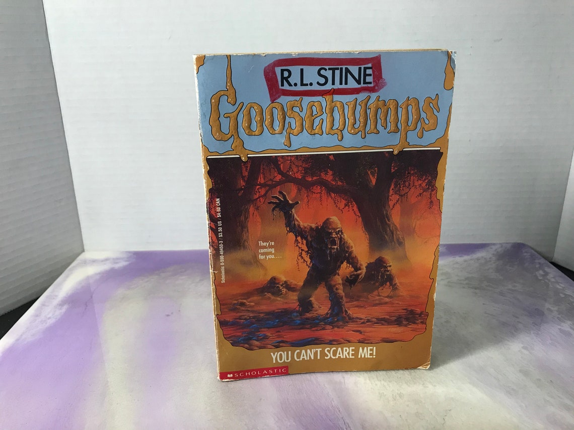 Vintage You Can't Scare Me goosebumps by R.L. Stine - Etsy