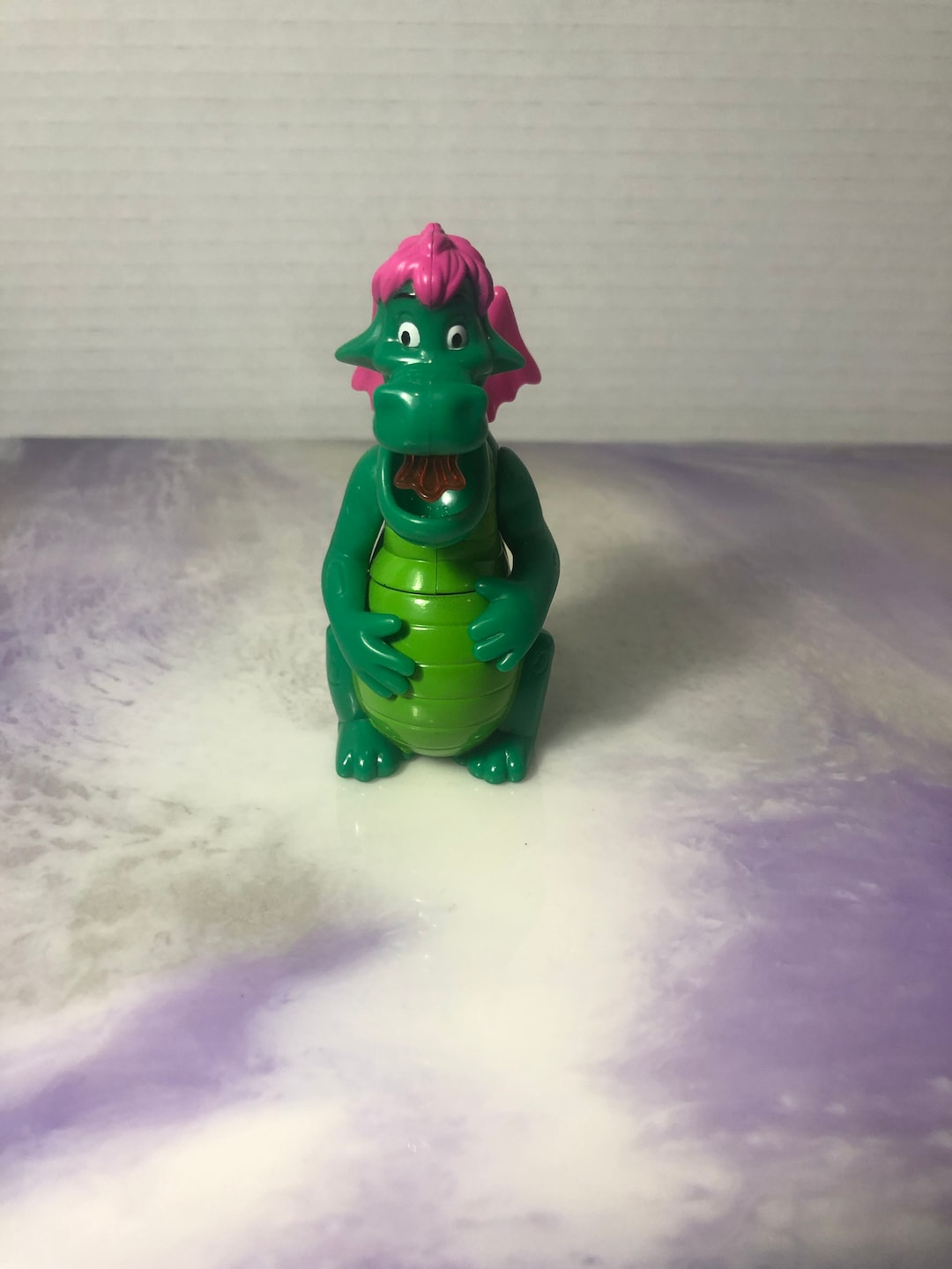 Vintage Disney's Pete's Dragon - PVC Dragon Figure Toy - Great for Cake ...