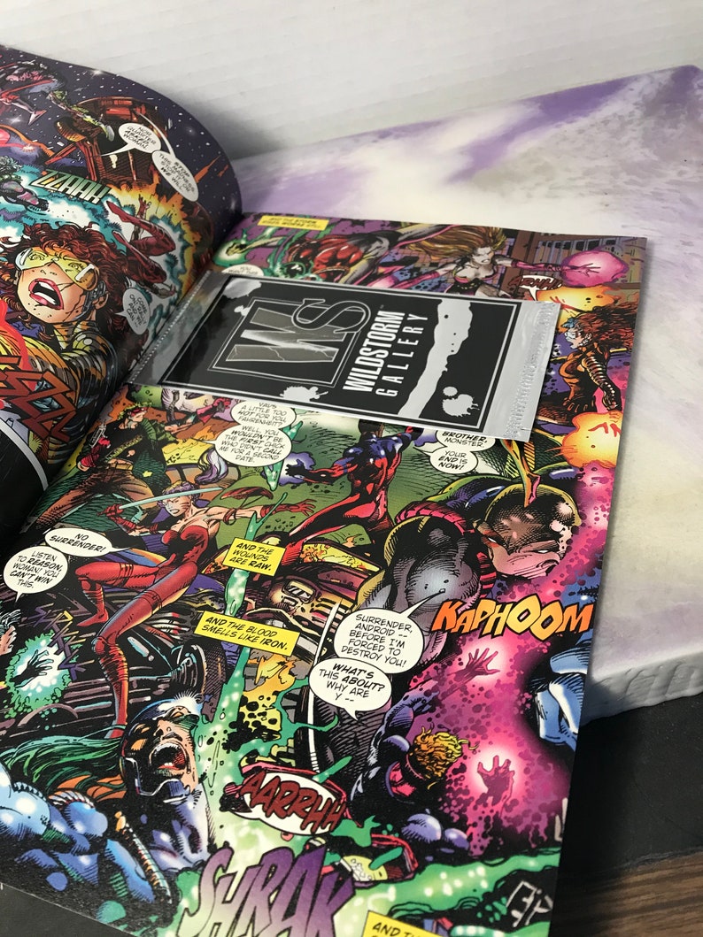Vintage Image Comics - Wildstorm Rising #1- 1995 Series Rare Vintage ...