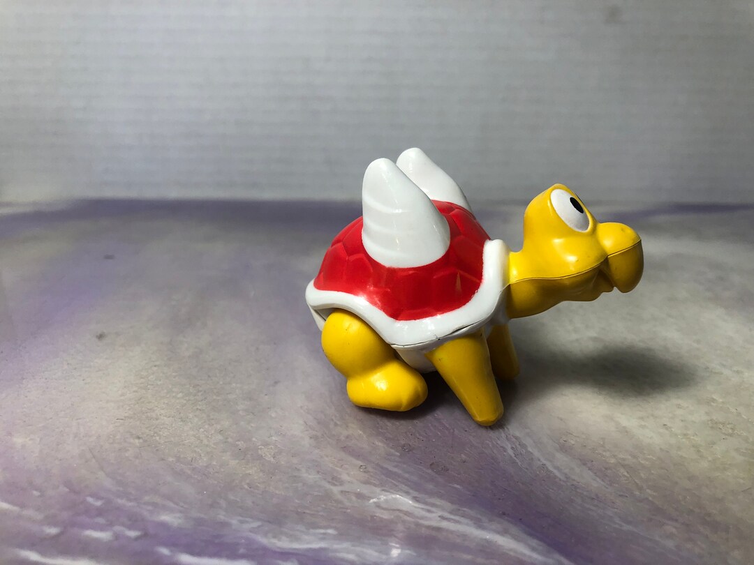 Vintage 1989 Super Mario Brothers Flying Turtle Toy Mcdonalds Figure ...