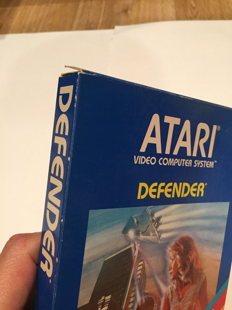 Vintage 1980s Atari Video Game System DEFENDER Complete in | Etsy