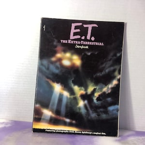 Vintage ET the Extra-terrestrial Storybook Large Softback Book 1982 ...