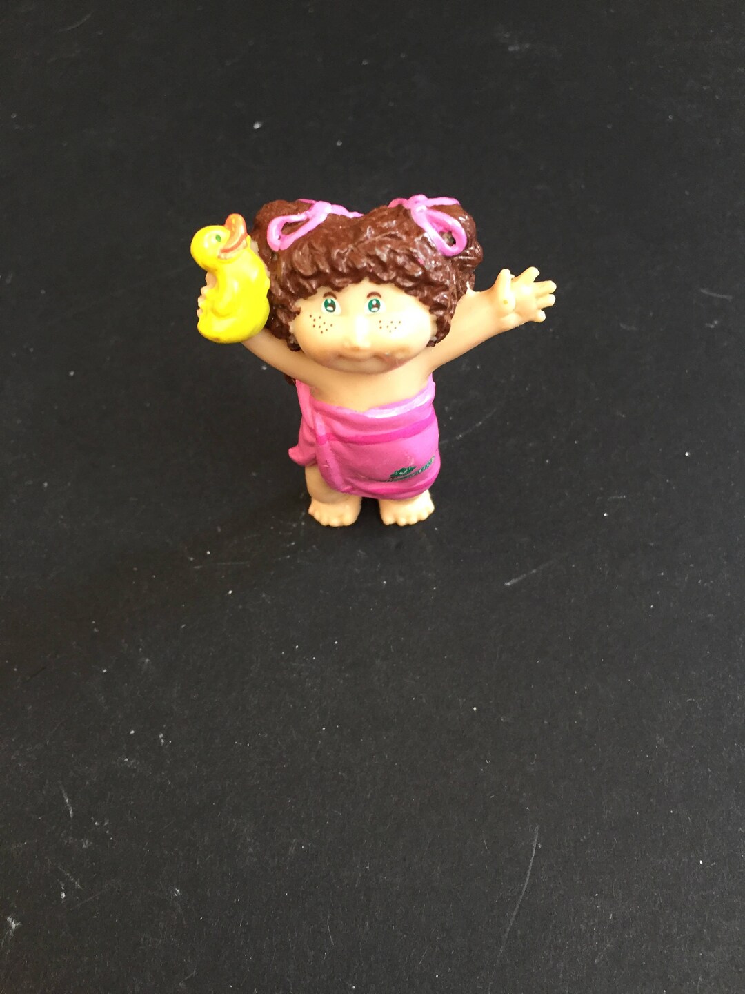 Vintage Cabbage Patch Girl PVC Figure Rubber Duck Bath Rare Vintage ...