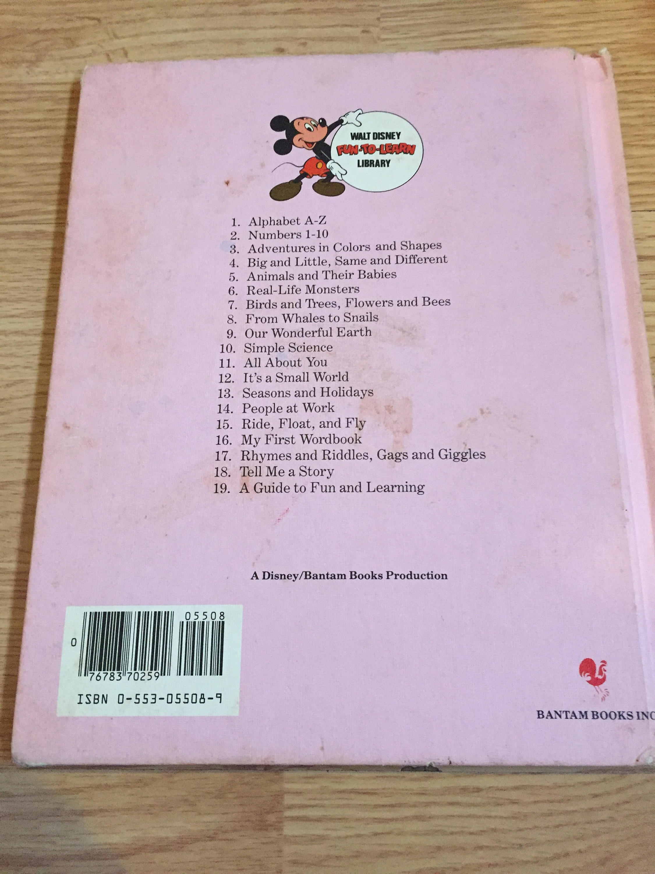 Walt Disney Bantam Book - Birds and Trees, Flowers and Bees (volume 7 ...