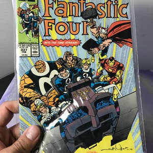 Vintage Marvel Comics Fantastic Four 337 1990's Vintage Comic Marvel ...