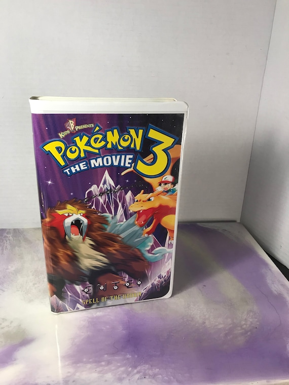 Pokemon 3 The Movie Vhs