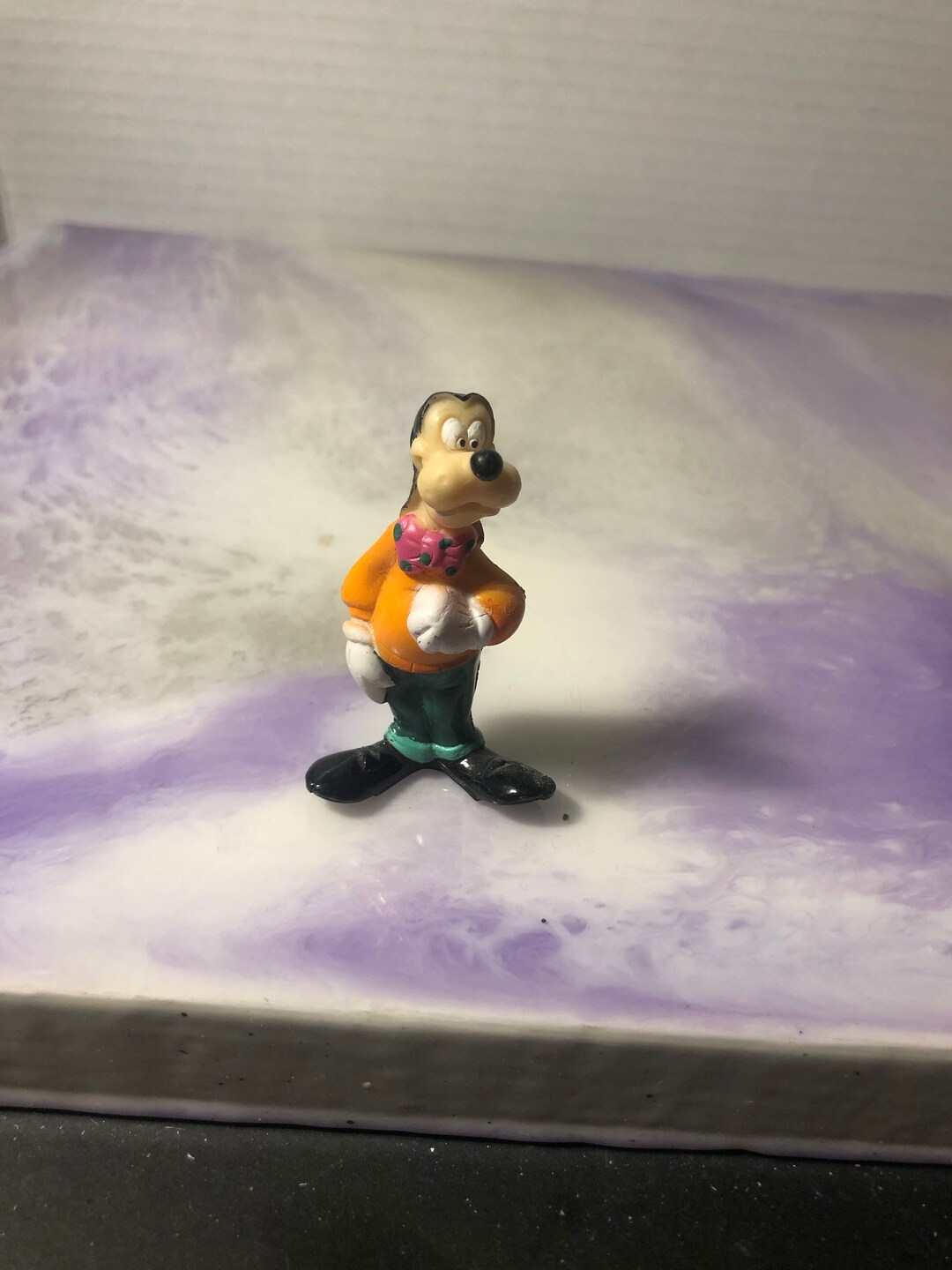 Vintage Applause Disney Goofy Movie GOOFY Figure PVC Cake Topper Rare ...