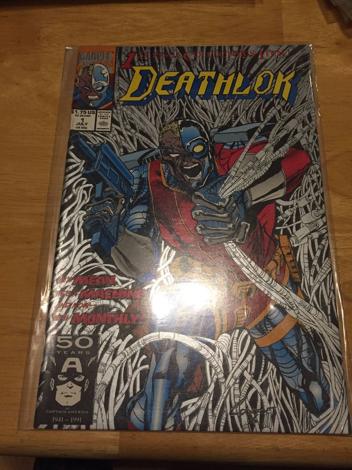 Vintage Marvel Comics Deathlok 1 Rare Vintage Comic Book - Etsy