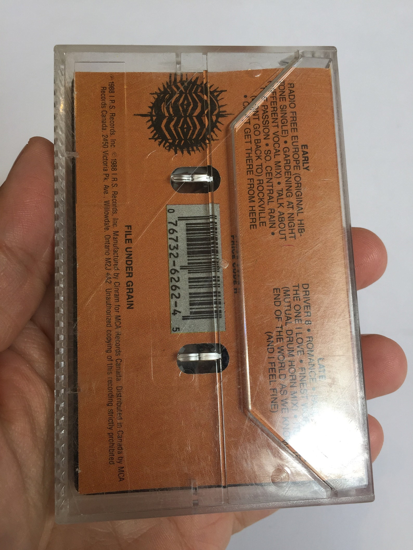 Original R.E.M. Eponymous Cassette Tape Vintage Rock Album / | Etsy