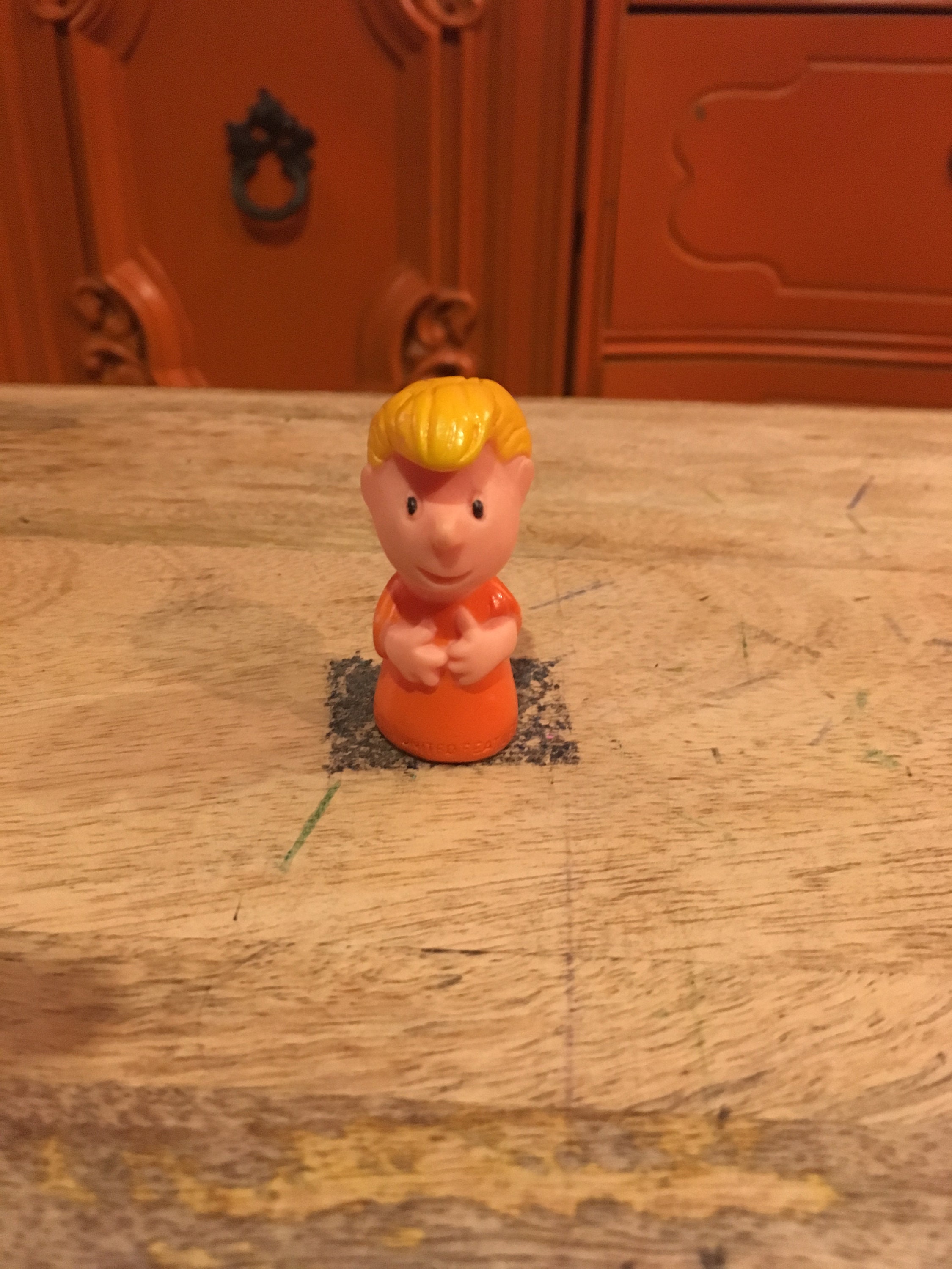 Vintage 1970s Peanuts SCHROEDER PVC Plastic Figure Cake | Etsy