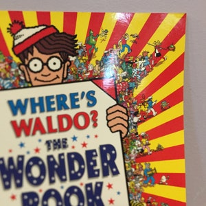 Where's Waldo Vintage the Wonder Book by Martin Handford (1992 ...