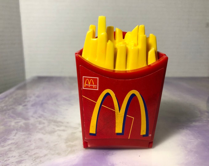 Vintage 1999 Mcdonald's French Fry Food Foolers Flip Phone Pretend Play ...