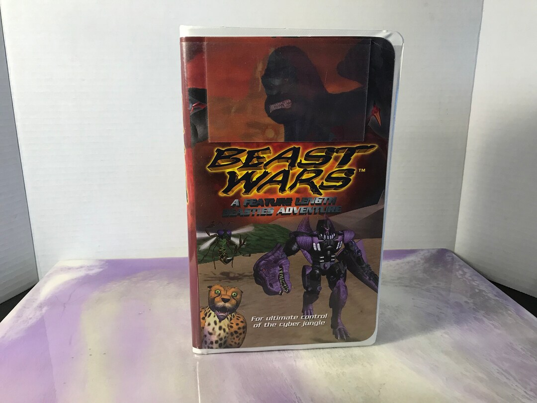Beast Wars (vhs, 1998) Full Length Animated Feature Film Vintage ...