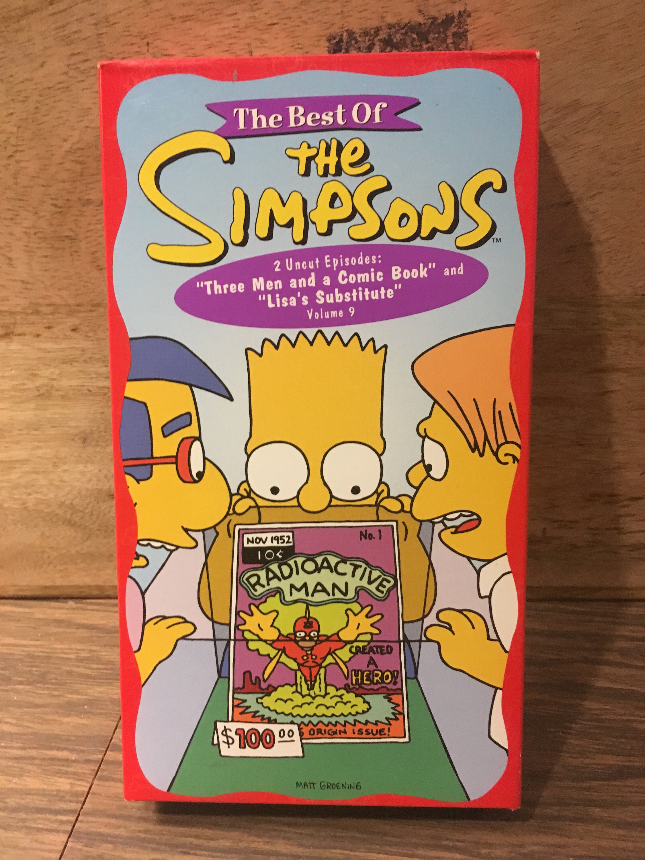 The Best of the Simpsons 2 Uncut Episodes VHS Includes Three | Etsy