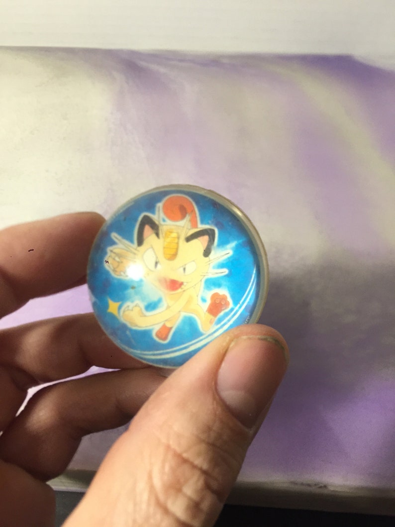 Vintage Pokemon MEOWTH PVC Bouncing Ball Assorted Rare - Etsy