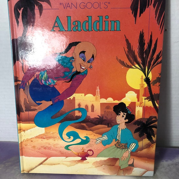 Aladdin Vintage Book - Etsy