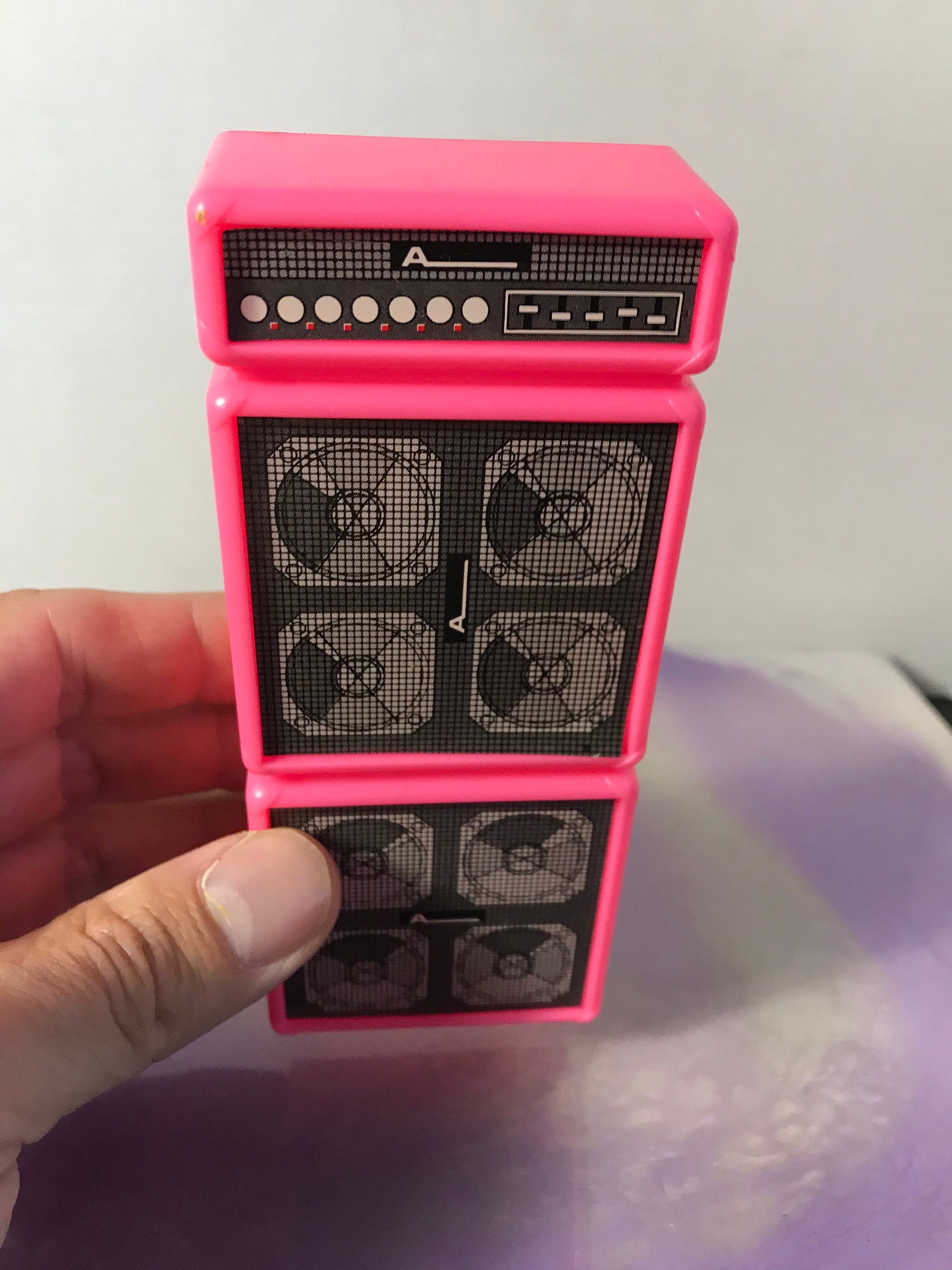 Vintage 90's Barbie Styled Accessory Pink Speakers | Etsy