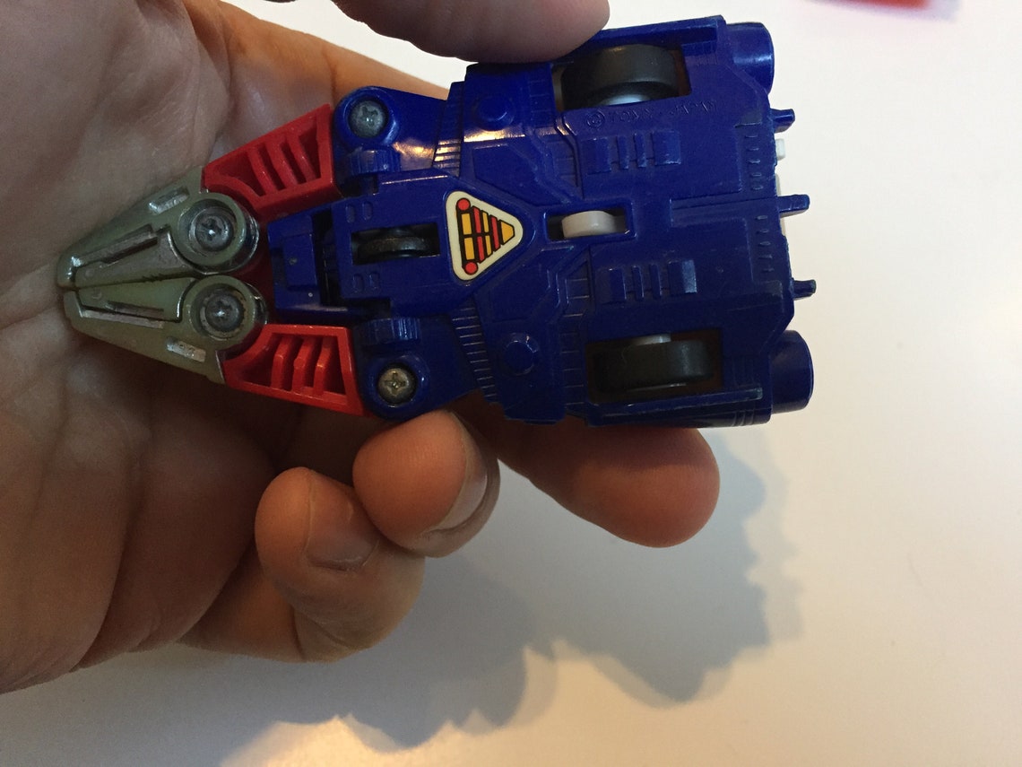 TOMY COMMANDRONS Action Figure VELOCITOR Race Car Super - Etsy