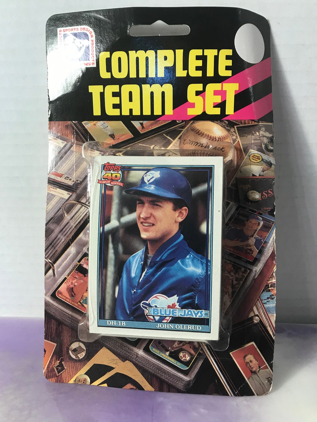 Vintage MLB Topps 40 Years of Baseball 1990 Complete Team Set Toronto ...