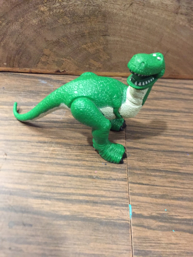 Vintage Disney Pixar Toy Story PVC Figure REX Dinosaur - Etsy