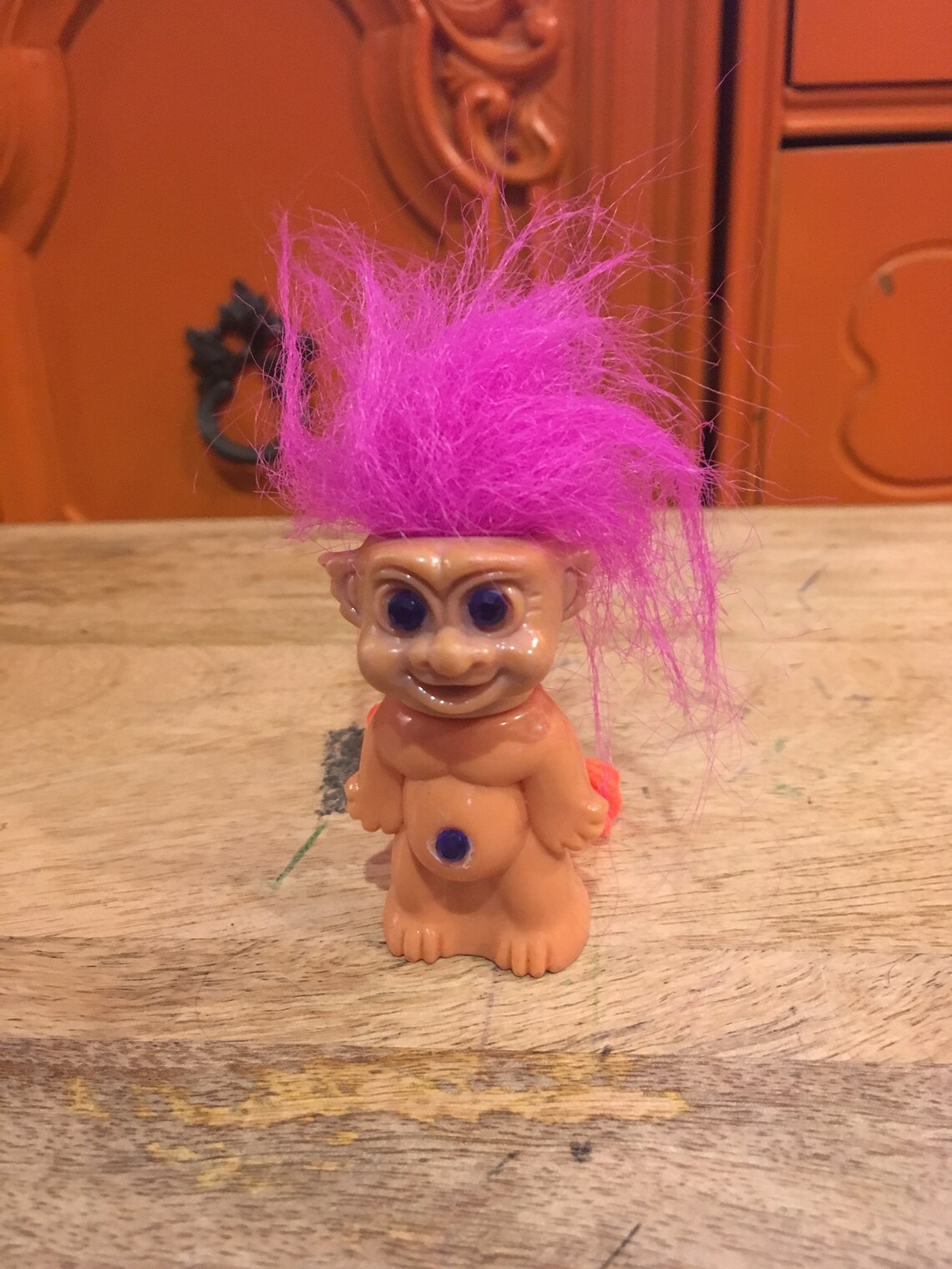 Vintage Troll Doll Purple Hair Holds Bubbles Troll Vintage - Etsy