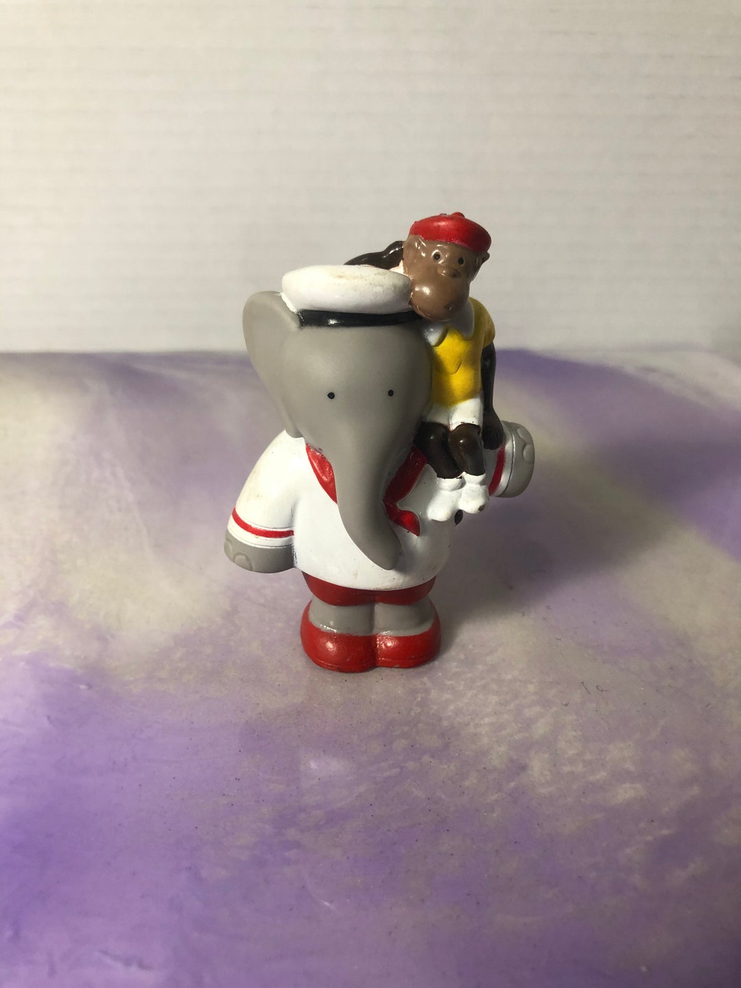 Vintage Babar 1992 Arby's Babar Rare Action Figure/ Cake Topper ...