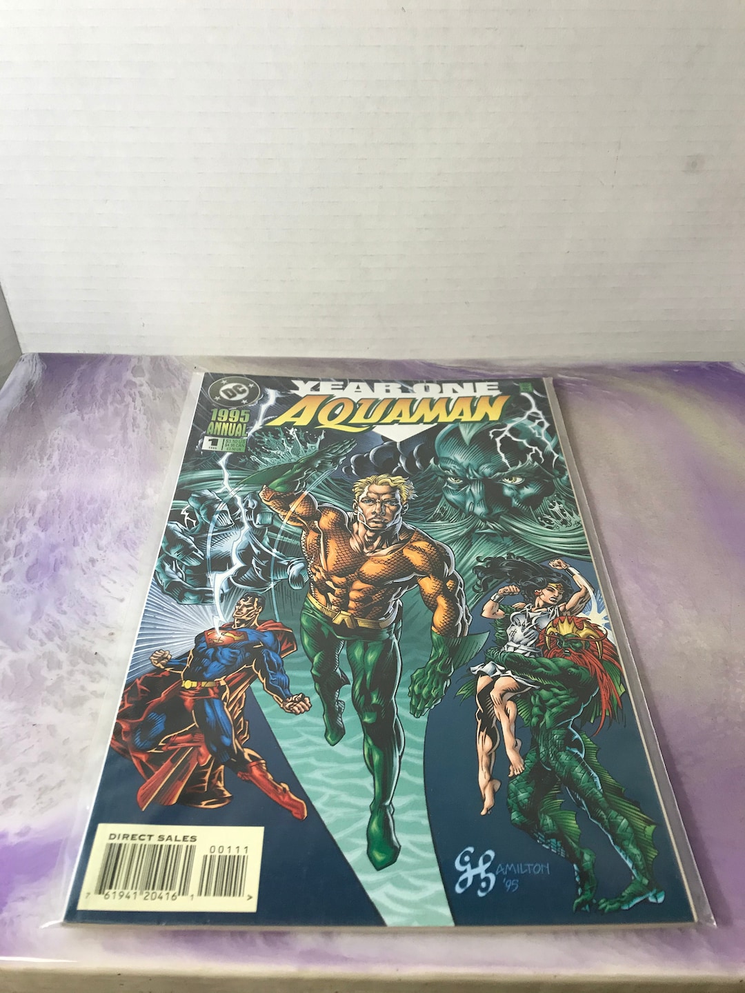Vintage DC Comics - Year One Aquaman Jahrbuch 1995 - 90er Comic ...
