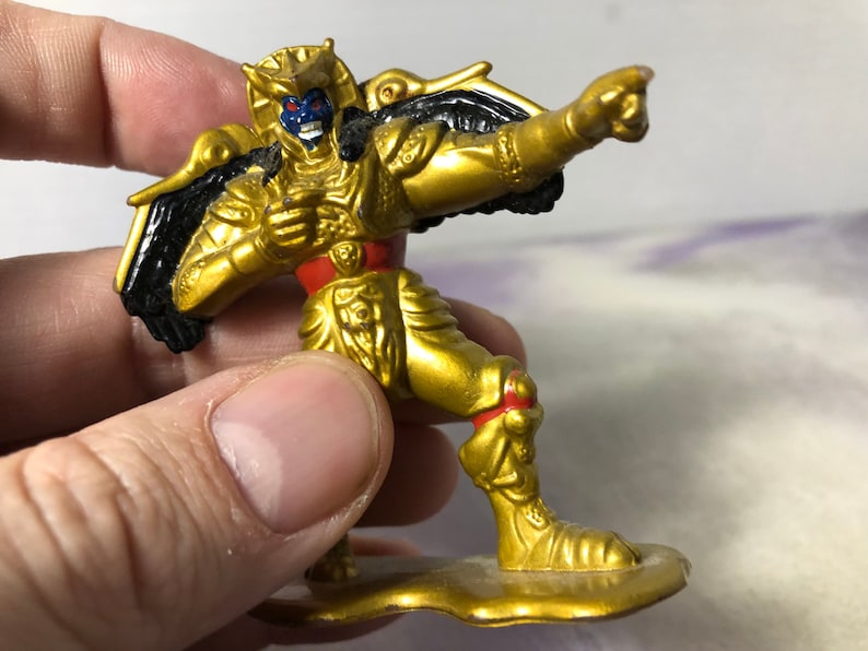 Vintage Rare Mighty Morphin Power Ranger GOLDAR Ranger Cake | Etsy